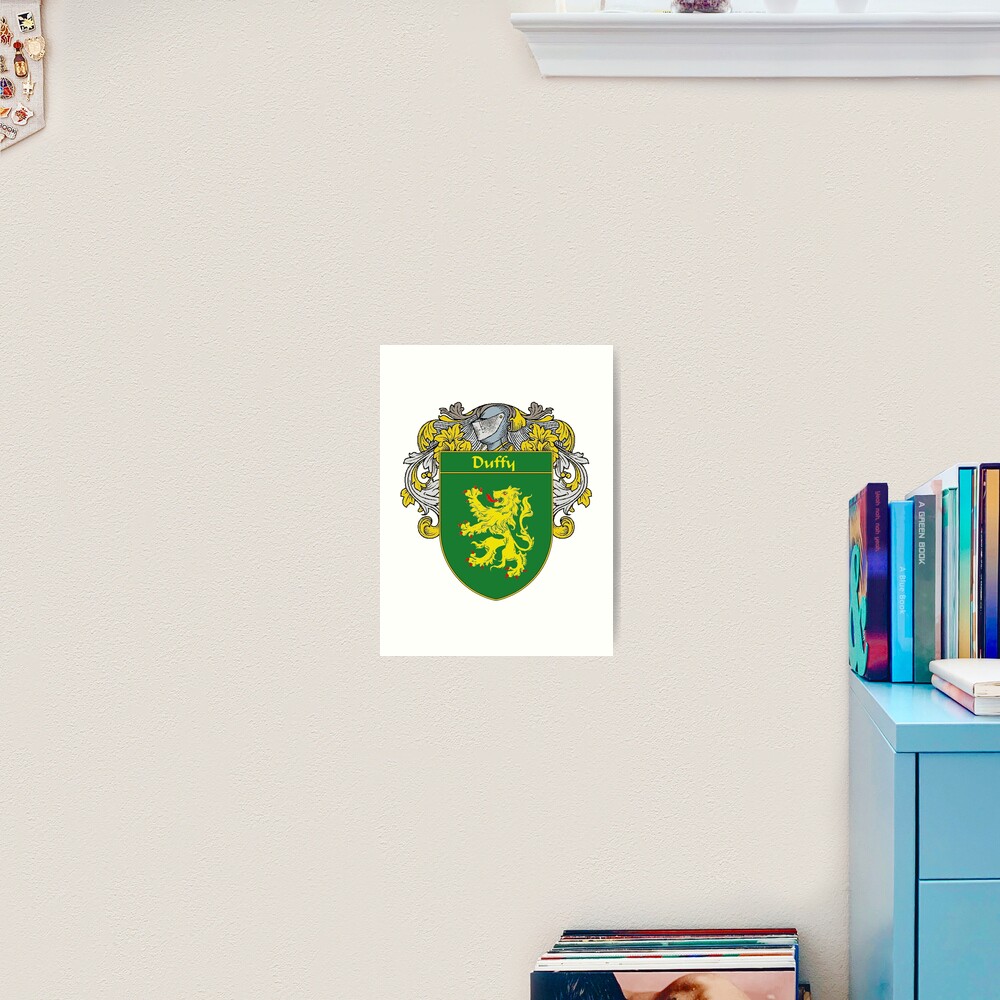 "Duffy Coat of Arms/Family Crest" Art Print for Sale by IrishArms ...