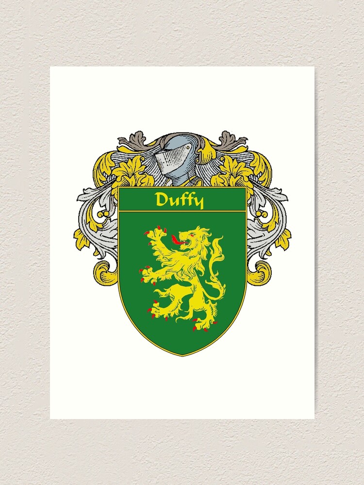 "Duffy Coat of Arms/Family Crest" Art Print for Sale by IrishArms ...