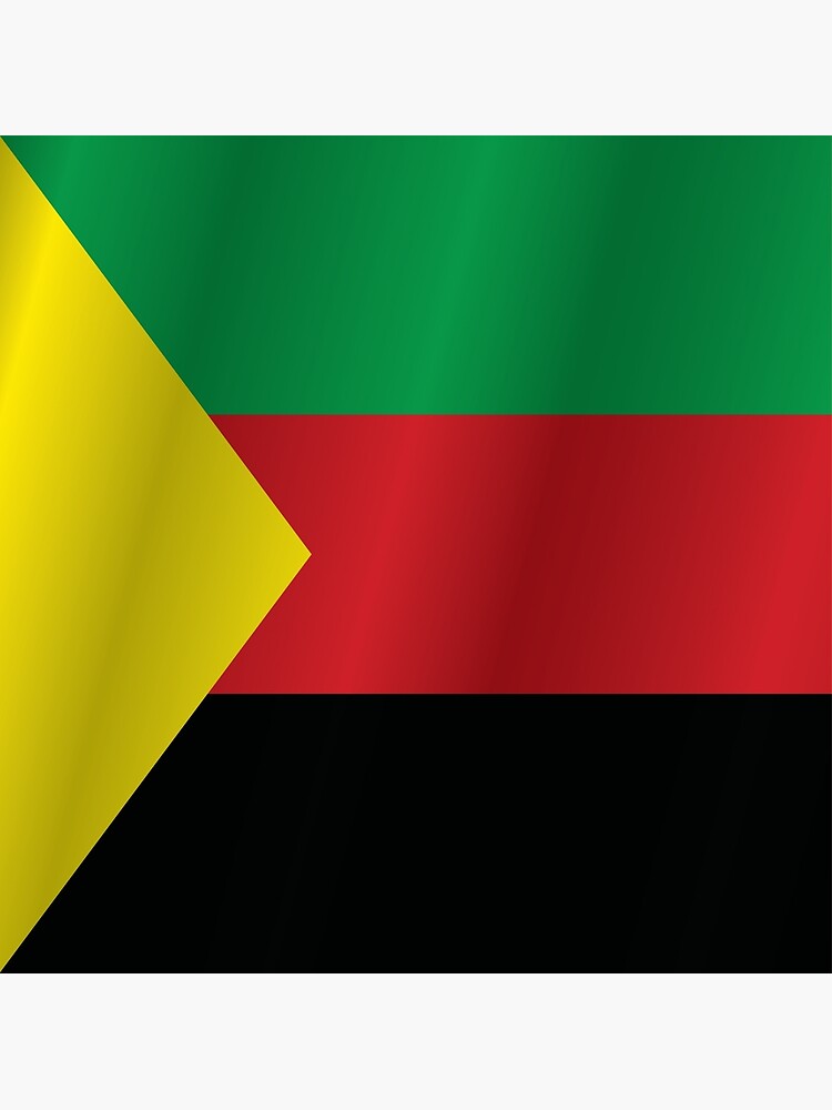 "Azawad flag" Poster for Sale by ARTPICSS | Redbubble