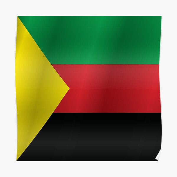 "Azawad flag" Poster for Sale by ARTPICSS | Redbubble