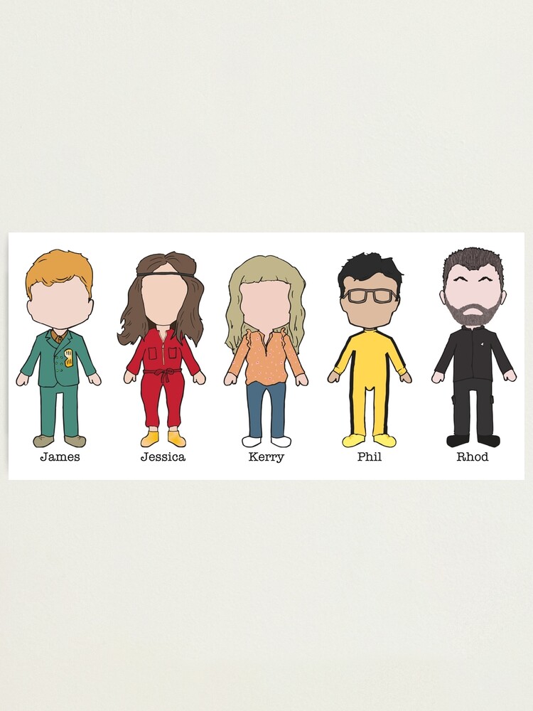 "Taskmaster Fanart Series 7 Cast Illustration" Photographic Print for ...