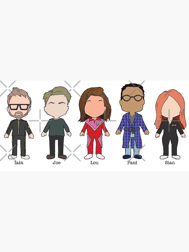 Lámina fotográfica «Taskmaster Fanart Series 8 Cast Ilustración» de ...