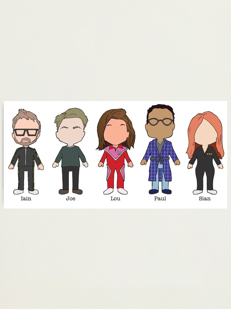 Lámina fotográfica «Taskmaster Fanart Series 8 Cast Ilustración» de ...