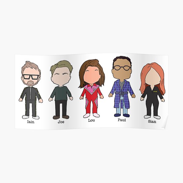 "Taskmaster Fanart Series 8 Cast Illustration" Poster by KristopherBel ...