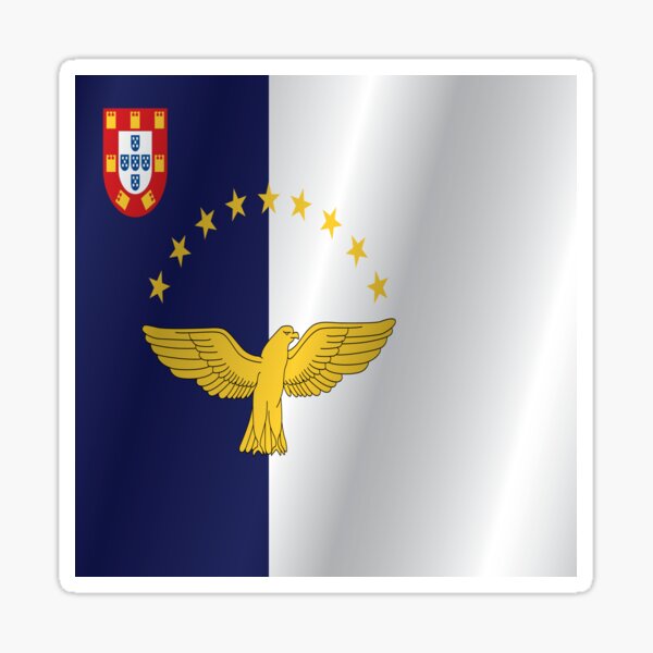 "Azores flag" Sticker by ARTPICSS | Redbubble