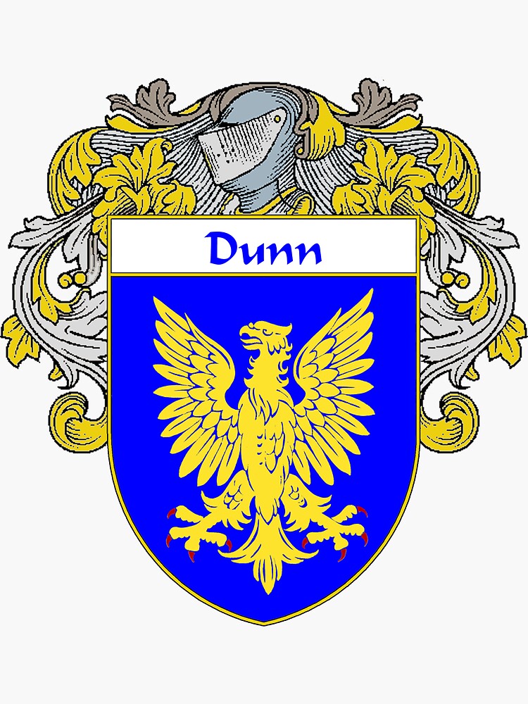 "Dunn Coat of Arms/Family Crest" Sticker for Sale by IrishArms | Redbubble