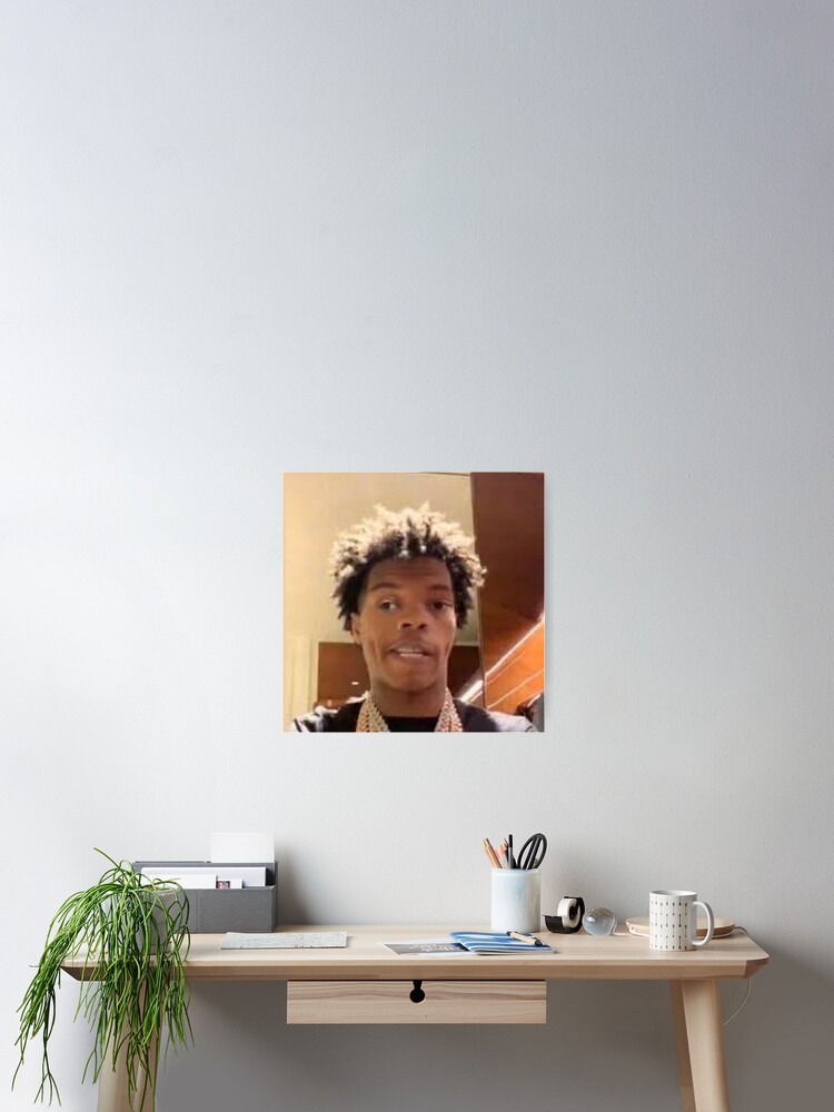 "Lil Baby Cross Eyed Meme" Poster for Sale by Renz48 | Redbubble