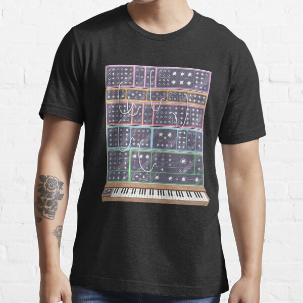"MODULAR SYNTH" T-shirt for Sale by synthshirts | Redbubble | synth t ...