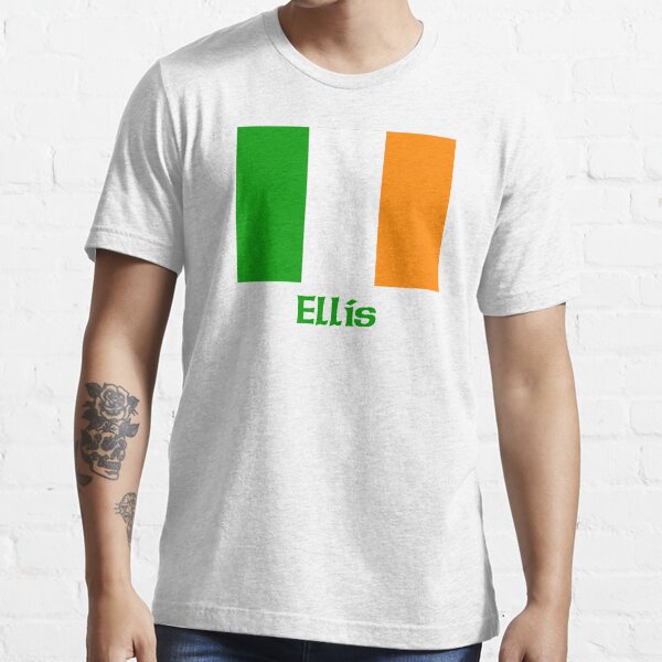 "Ellis Irish Flag" T-shirt for Sale by IrishArms | Redbubble | ellis t ...