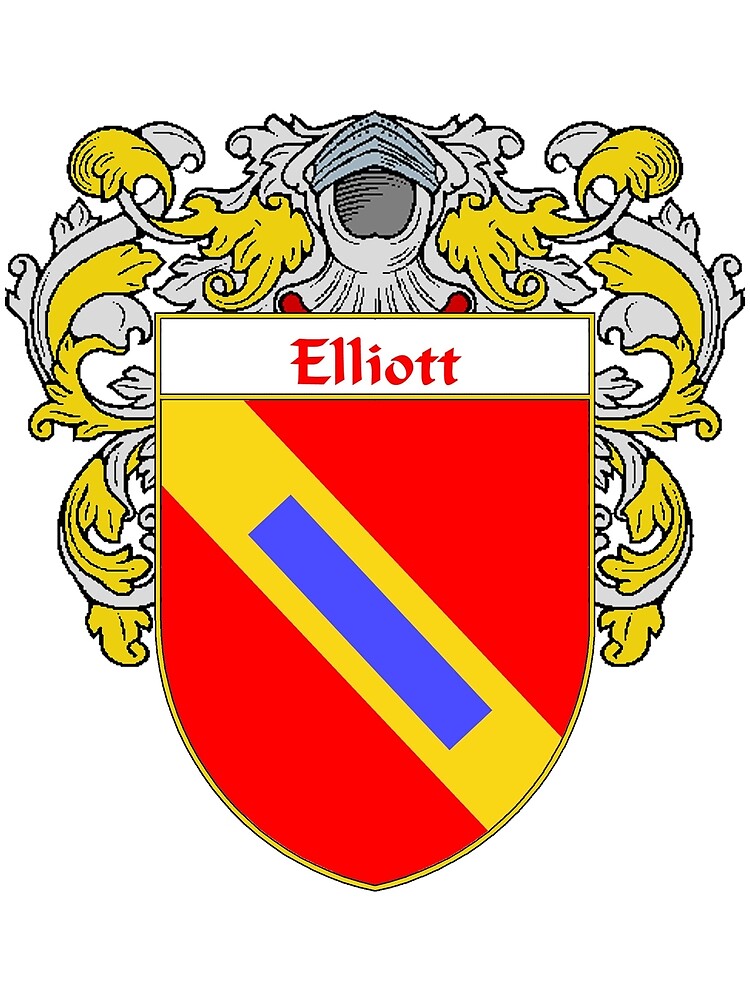 "Elliott Coat of Arms/Family Crest" Art Print for Sale by IrishArms ...