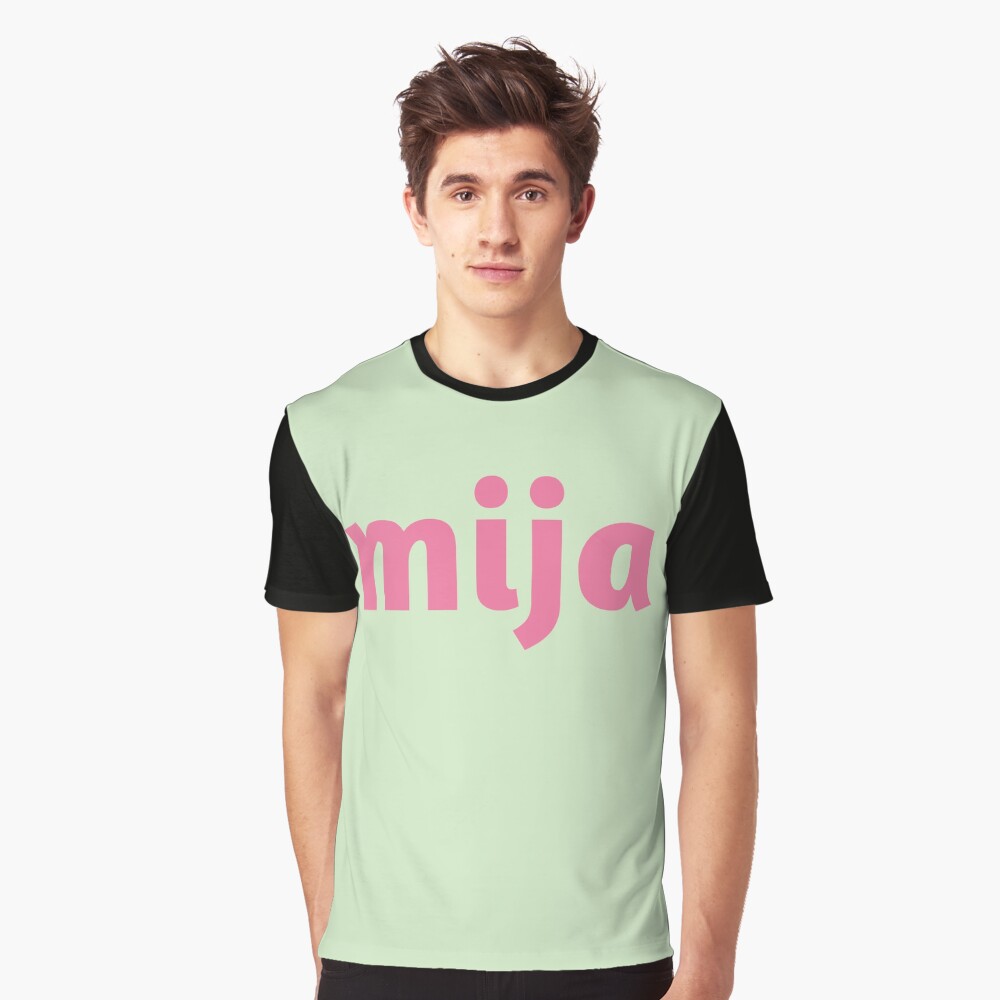 "mija" Sticker for Sale by mistivelvet | Redbubble