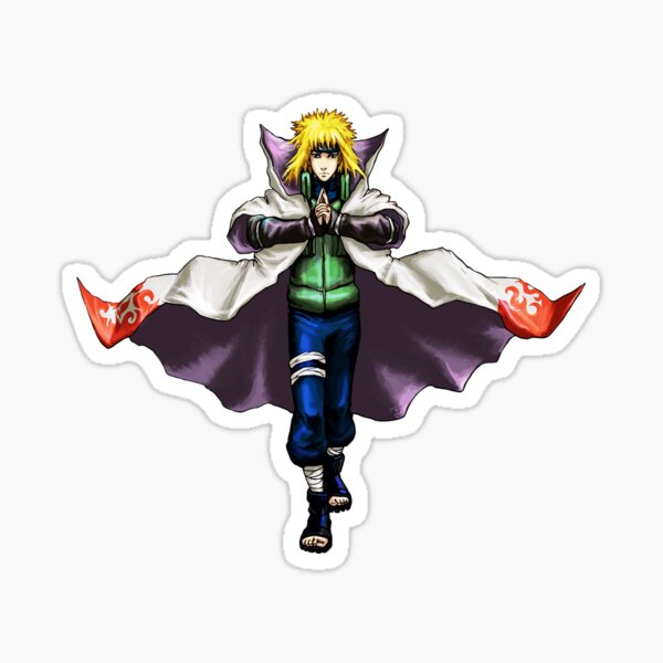 Minato Namikaze Stickers | Redbubble