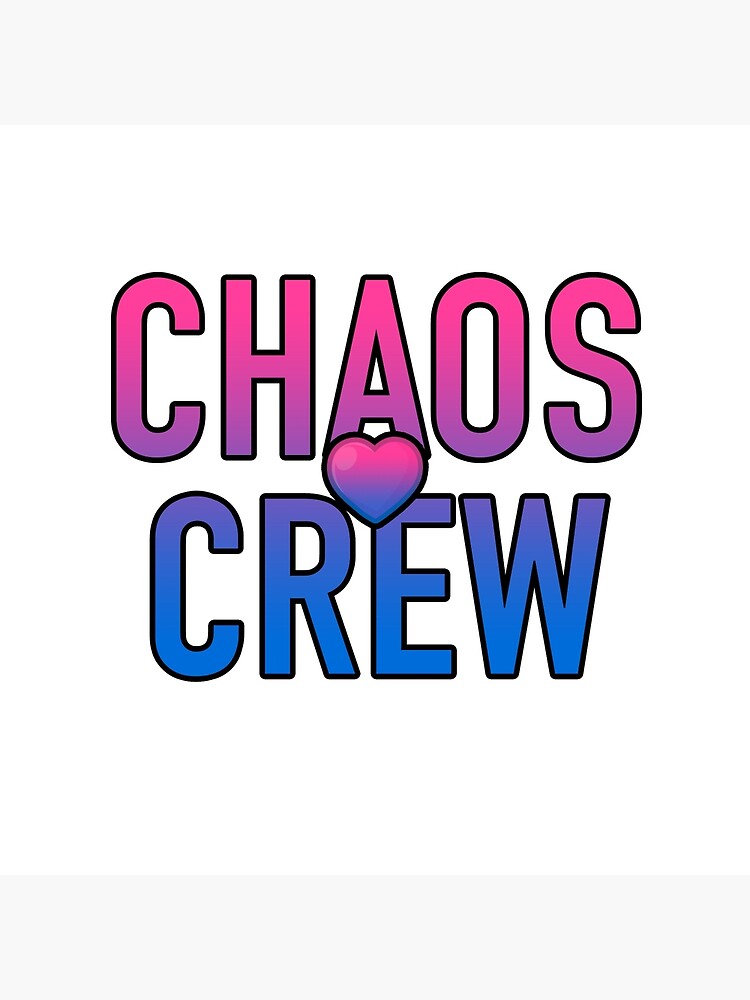 "Chaos Crew" Poster by JenegadeMaster | Redbubble