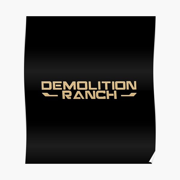"Demolition Ranch Merch Demo Eagle Flag 2" Poster by ForestDickens ...