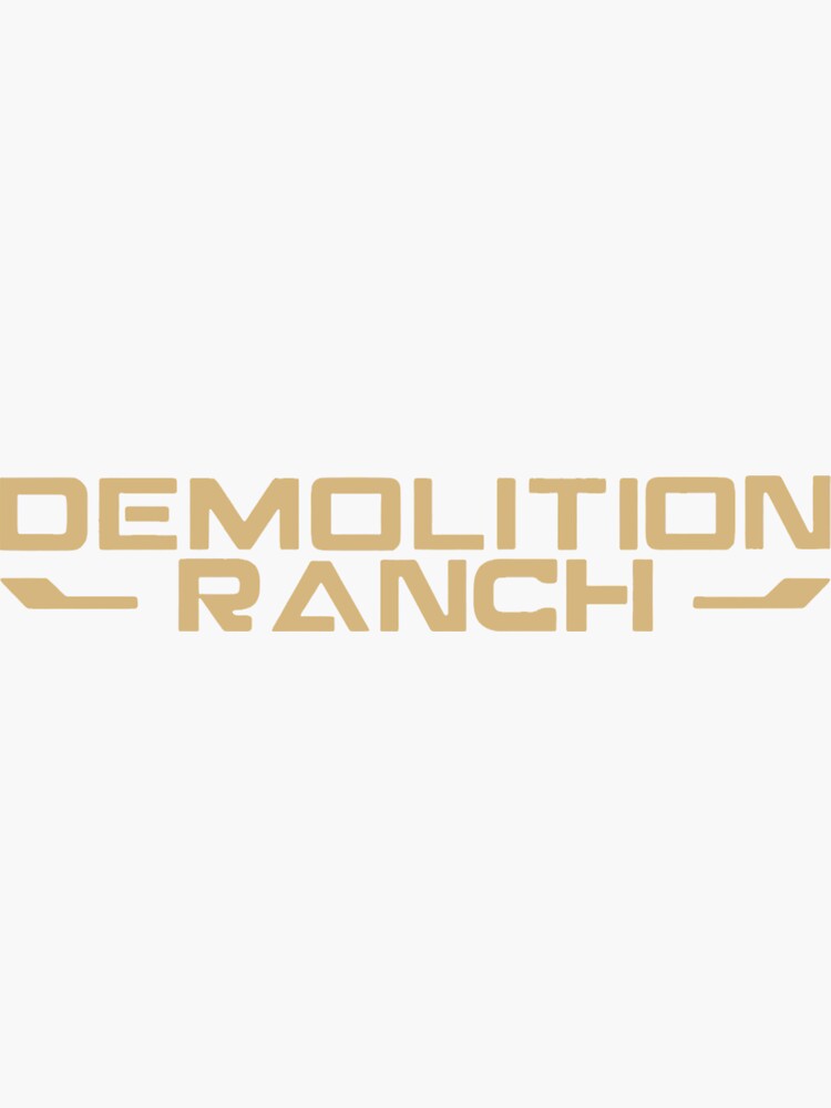 Pegatina «Demolition Ranch Merch Demo Eagle Flag 2» de ForestDickens ...