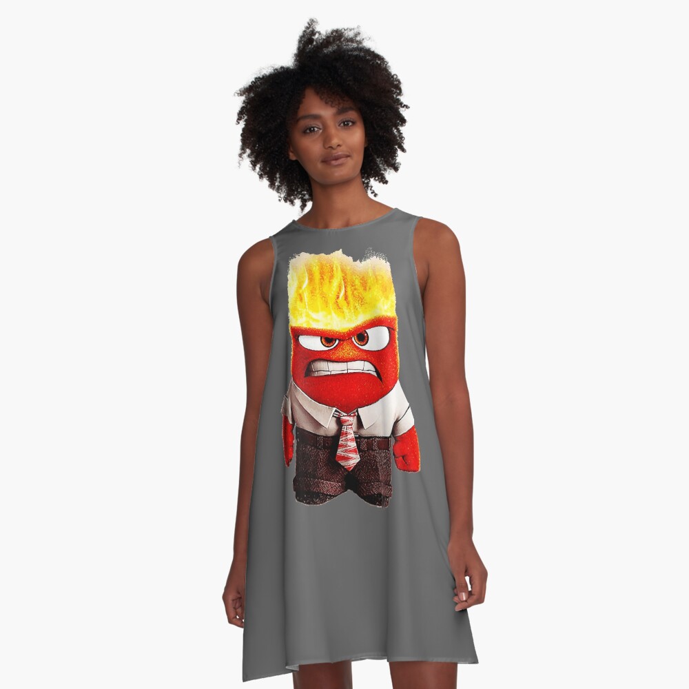 "Inside Out anger fuming art" Sticker for Sale by jamesblaney3 | Redbubble