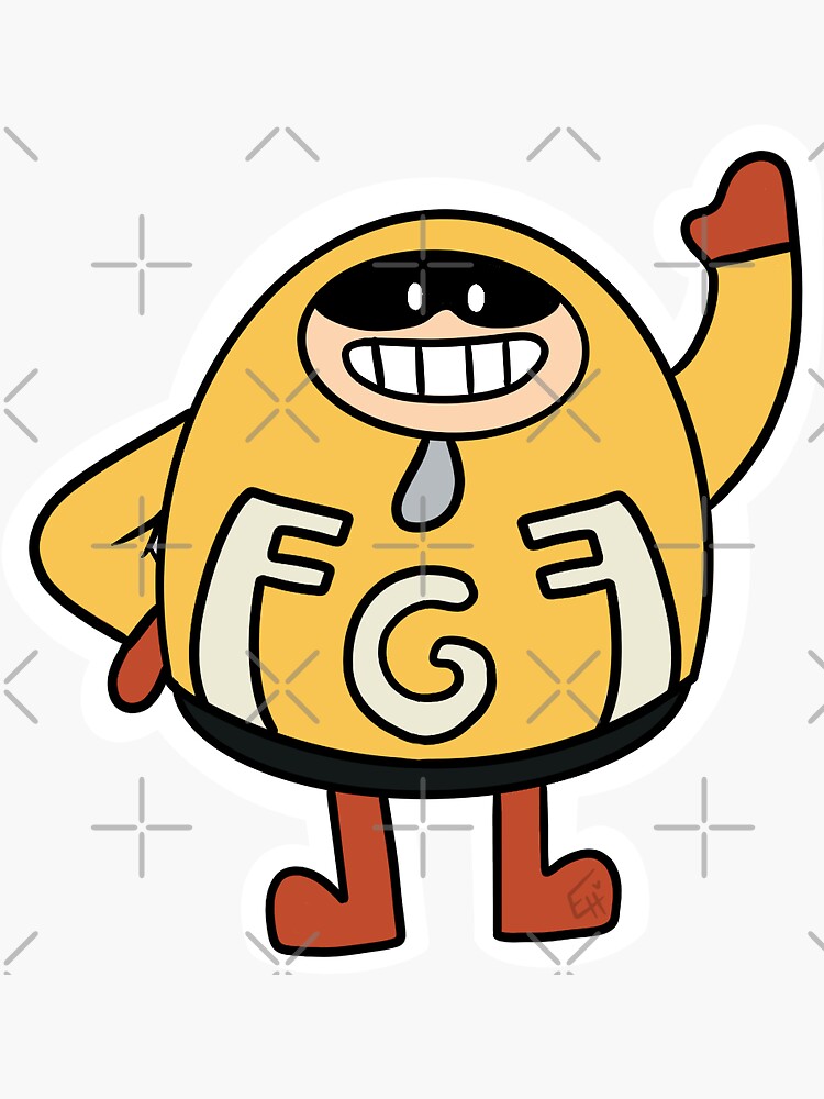 "Fat Gum" Sticker for Sale by AlooeBeera | Redbubble