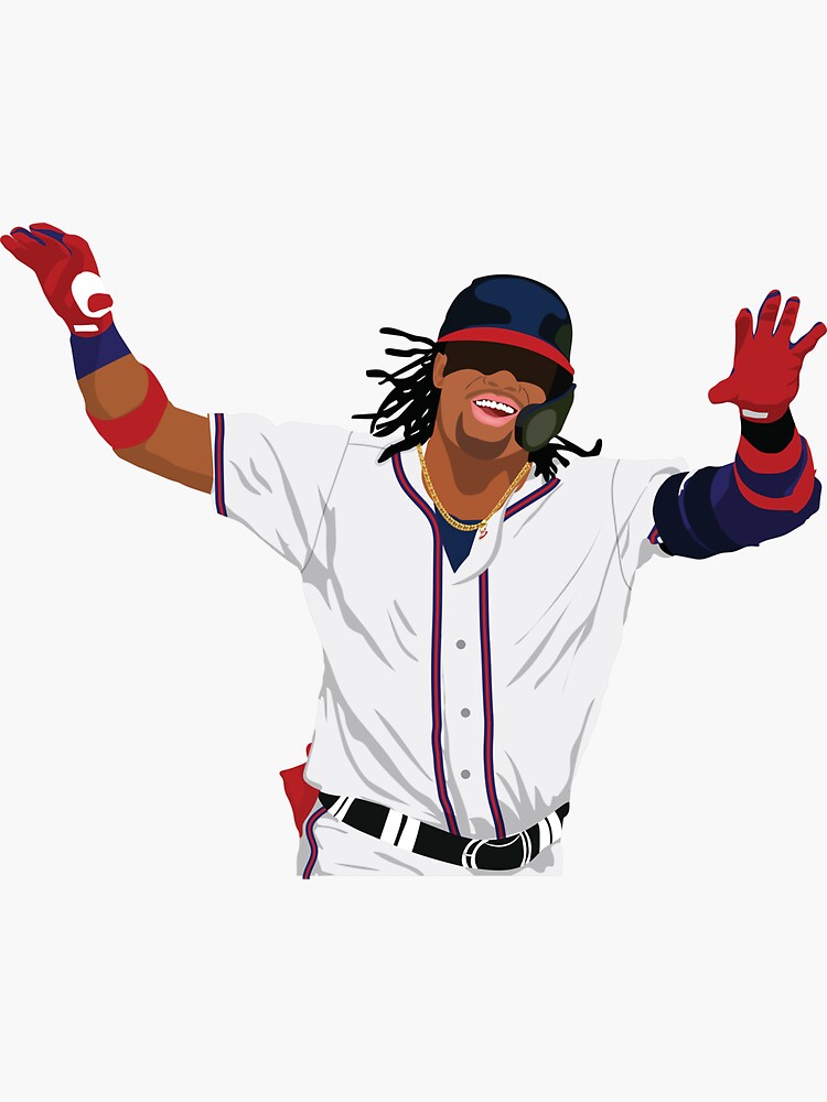 "ACUNA" Sticker by IntentBaseball | Redbubble