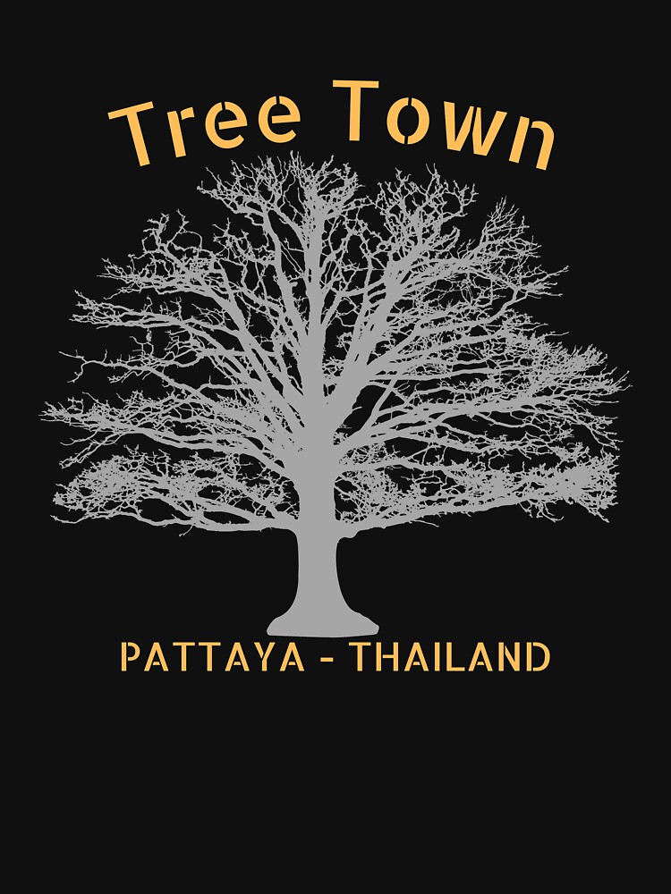 "Tree Town - Pattaya - Thailand" T-shirt for Sale by Scubaloppy ...