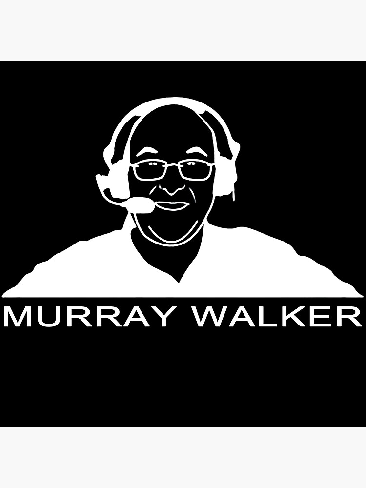 "MURRAY WALKER ILLUSTRATION LINE ART" Photographic Print by empting ...