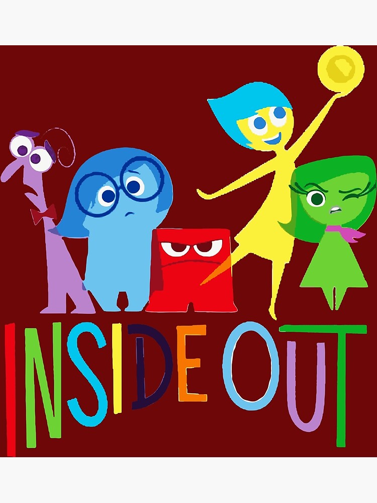 Póster for Sale con la obra «inside out fan art» de jamesblaney3 ...