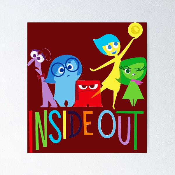 Póster for Sale con la obra «inside out fan art» de jamesblaney3 ...