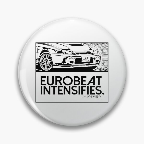 "EUROBEAT INTENSIFIES - Lancer Evolution IV CN9A" Pin for Sale by ...