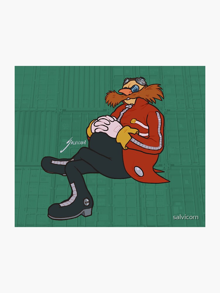 "Eggman" Sticker for Sale by salvicorn | Redbubble