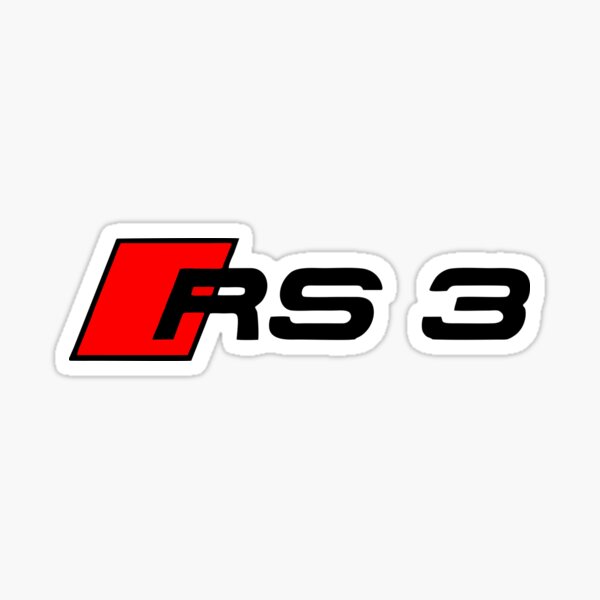 Sticker: Audi Rs3 | Redbubble