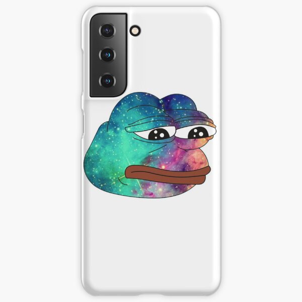 "Galaxy Pepe - Meme" Samsung Galaxy Handyhülle von DrawnGaming | Redbubble