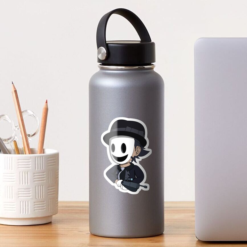"Chibi Sniper Mask Design" Sticker for Sale by freedavinci | Redbubble