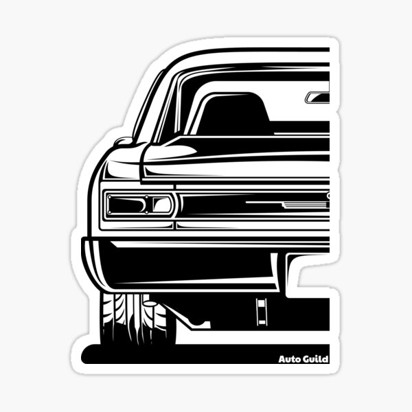 "Chevelle (First Gen, 66-67) " Sticker by AutoGuild | Redbubble