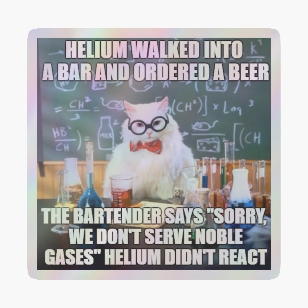 Chimie Chat Memes Hélium Publicatie