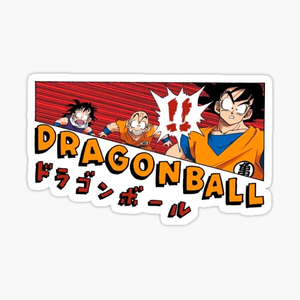 "Dragon Ball Manga Panel 1" Sticker for Sale by Wizardofpizza | Redbubble