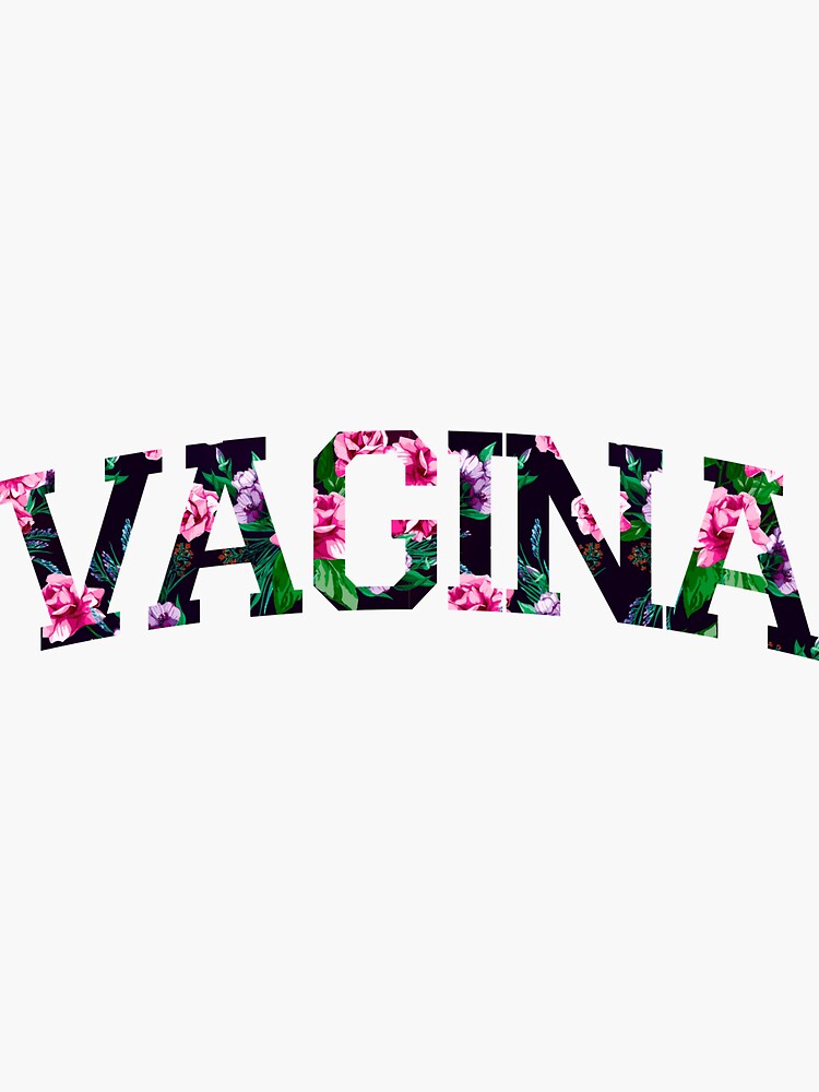 "Vagina" Sticker by VoodooSoup | Redbubble