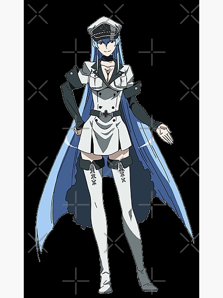 "Esdeath" Poster by Animearagon | Redbubble