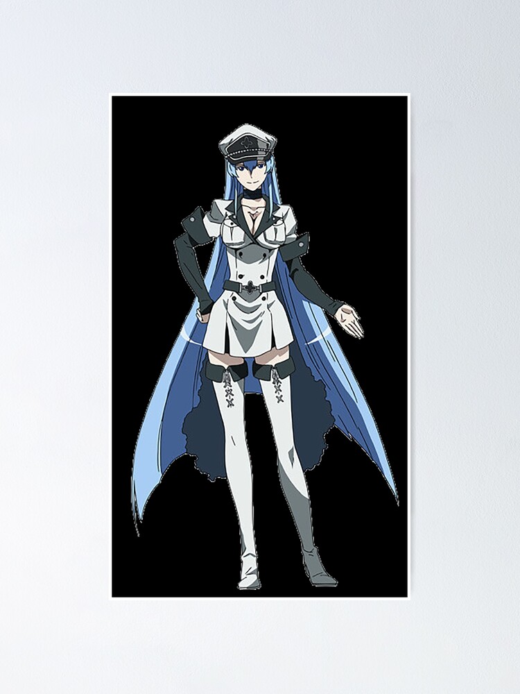 "Esdeath" Poster by Animearagon | Redbubble