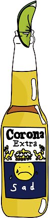 Beer Corona: Stickers | Redbubble