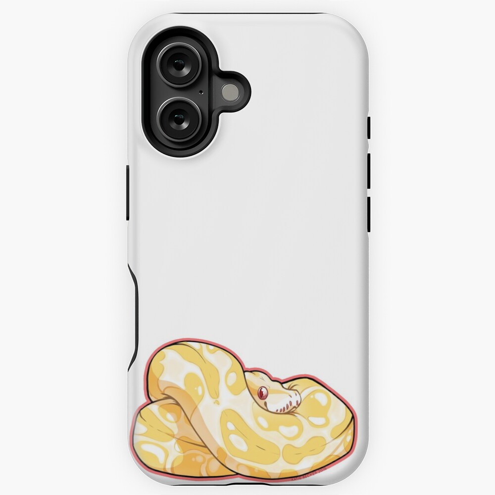 "Albino Ball Python" Sticker for Sale by Dachindae | Redbubble