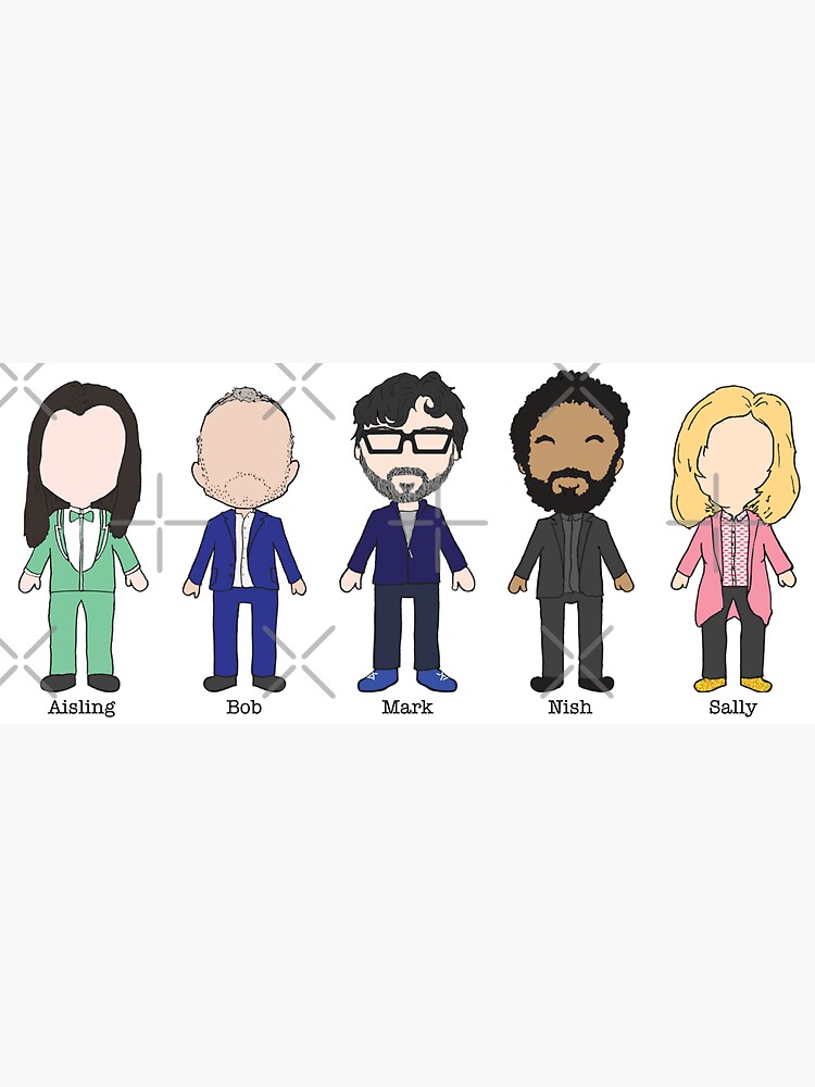 "Taskmaster Cast Series 5 Illustration" Sticker for Sale by ...