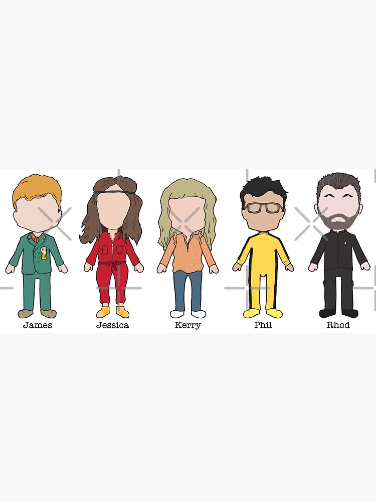 "Taskmaster Fanart Series 7 Cast Illustration" Sticker for Sale by ...