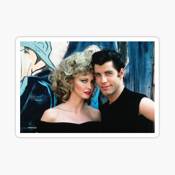 "'Grease'" Sticker by TheFilmCloset | Redbubble