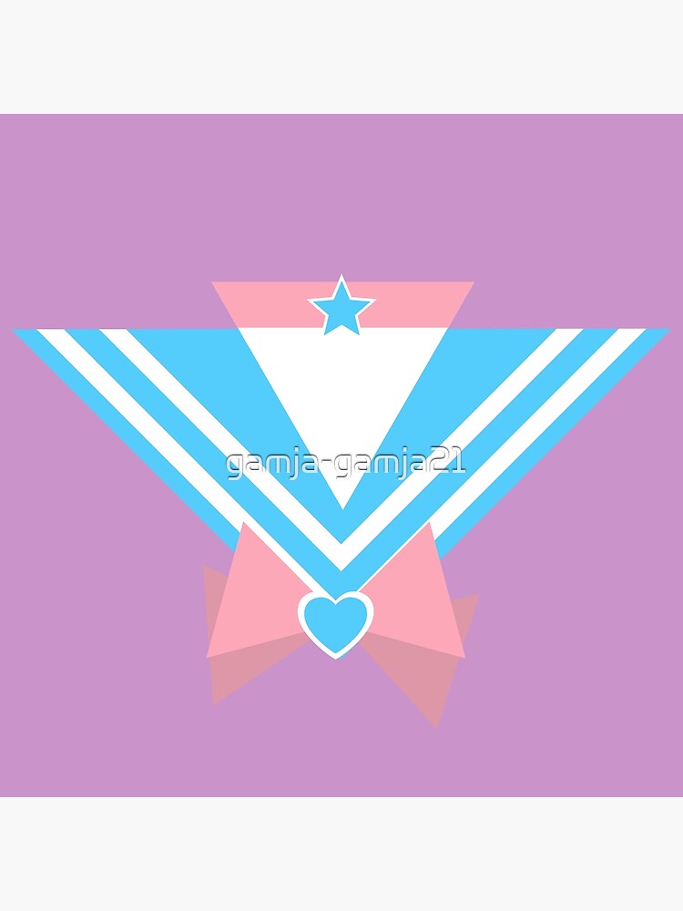 "Trans Flag Sailor Moon Sailor Jupiter Vector" Poster by gamja-gamja21 ...
