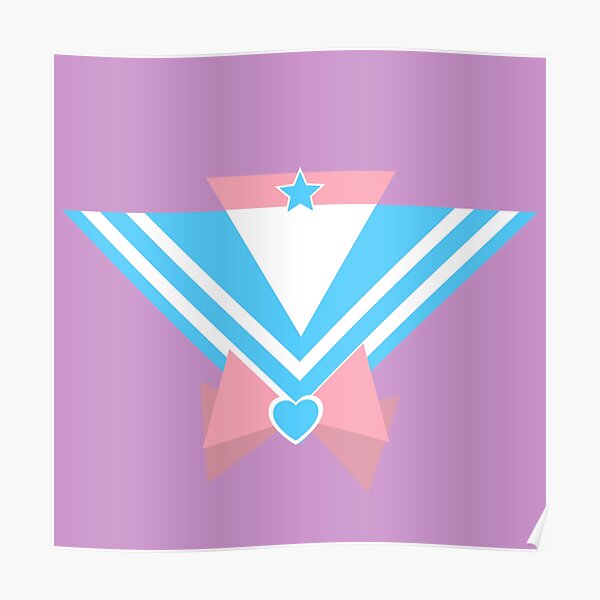 "Trans Flag Sailor Moon Sailor Jupiter Vector" Poster by gamja-gamja21 ...
