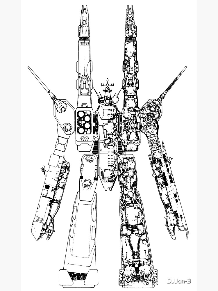 "SDF Macross" Art Print for Sale by DJJon-3 | Redbubble