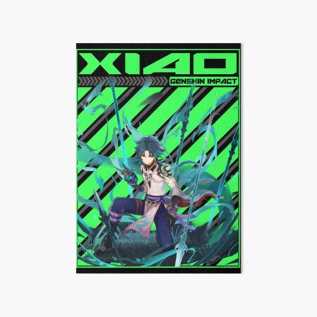 "GENSHIN IMPACT XIAO WISH" Art Board Print by VotreVPX | Redbubble