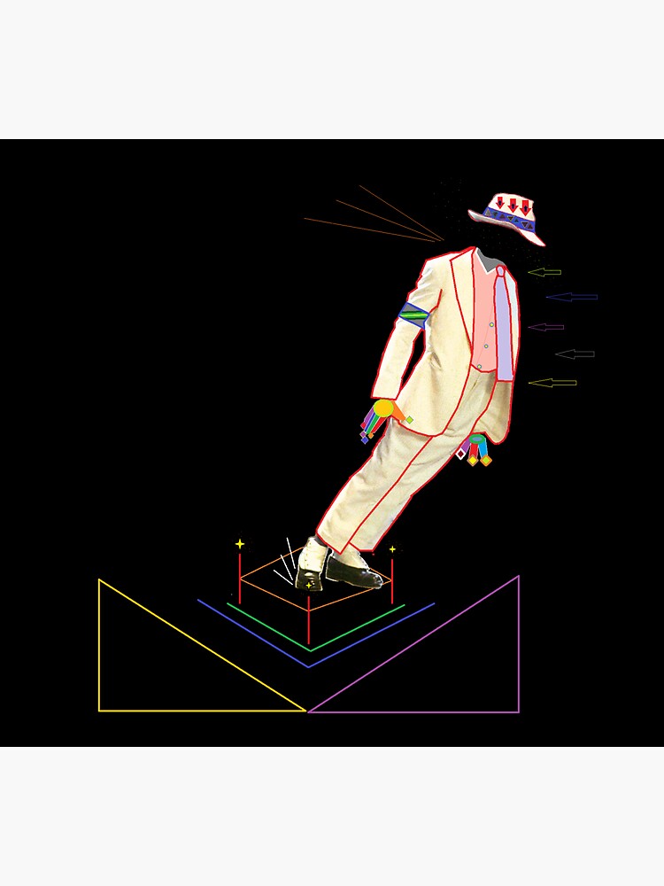 "MJ" Sticker for Sale by CGenovese | Redbubble