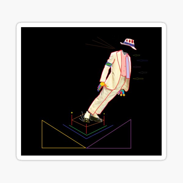 "MJ" Sticker for Sale by CGenovese | Redbubble