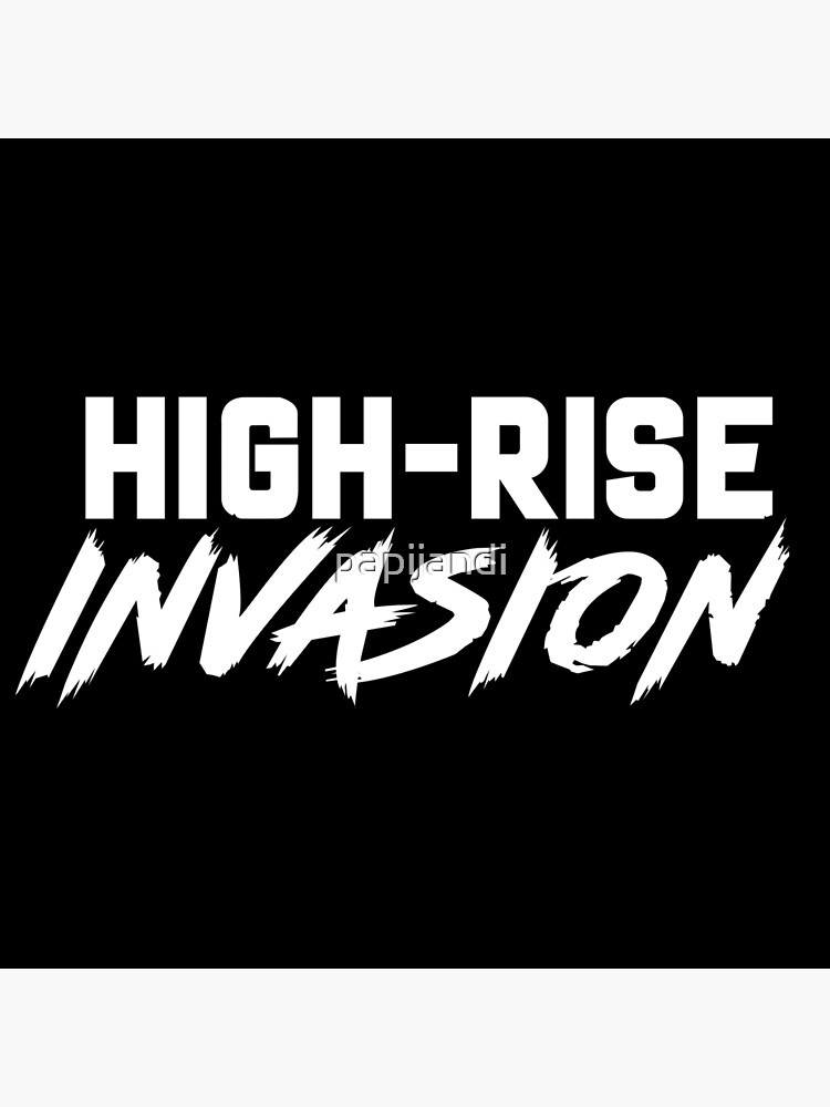 "High Rise Invasion | Manga Logo" Poster by papijandi | Redbubble
