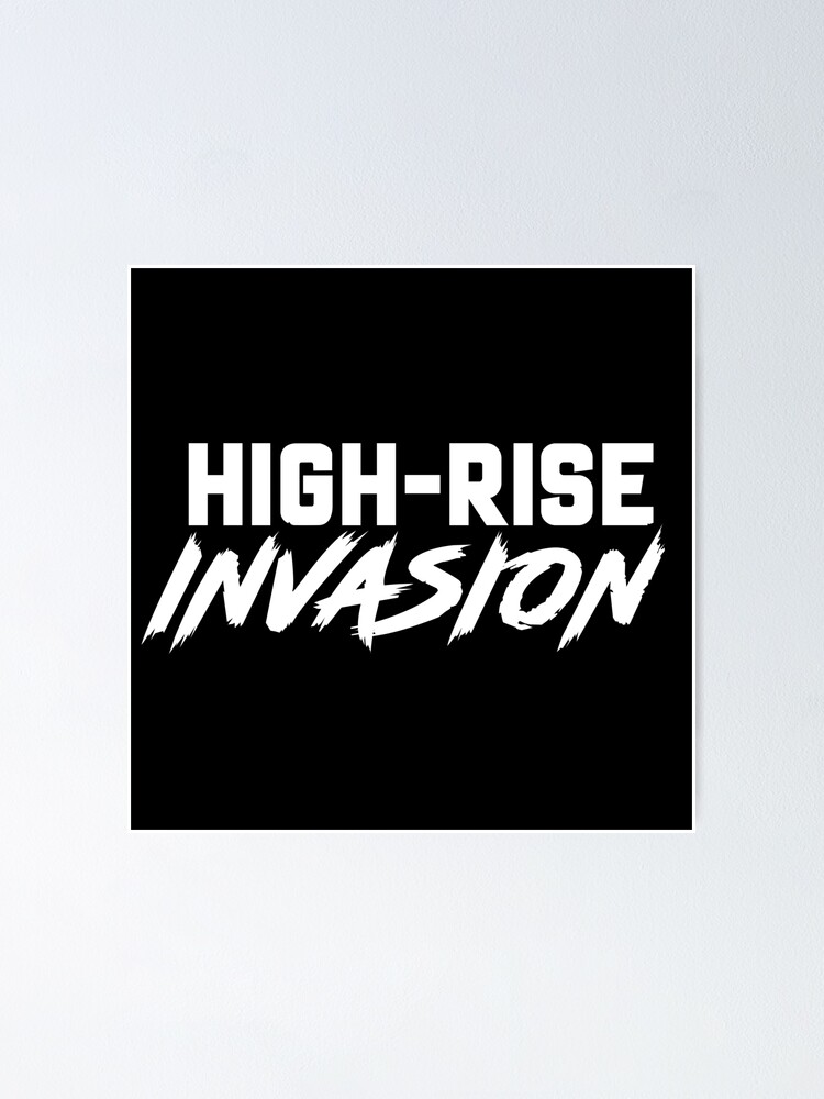 "High Rise Invasion | Manga Logo" Poster by papijandi | Redbubble